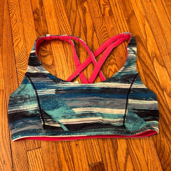 Ivivva | Other | Ivivva Girl Reversible Pink And Blue Sports Bra Size 2 ...
